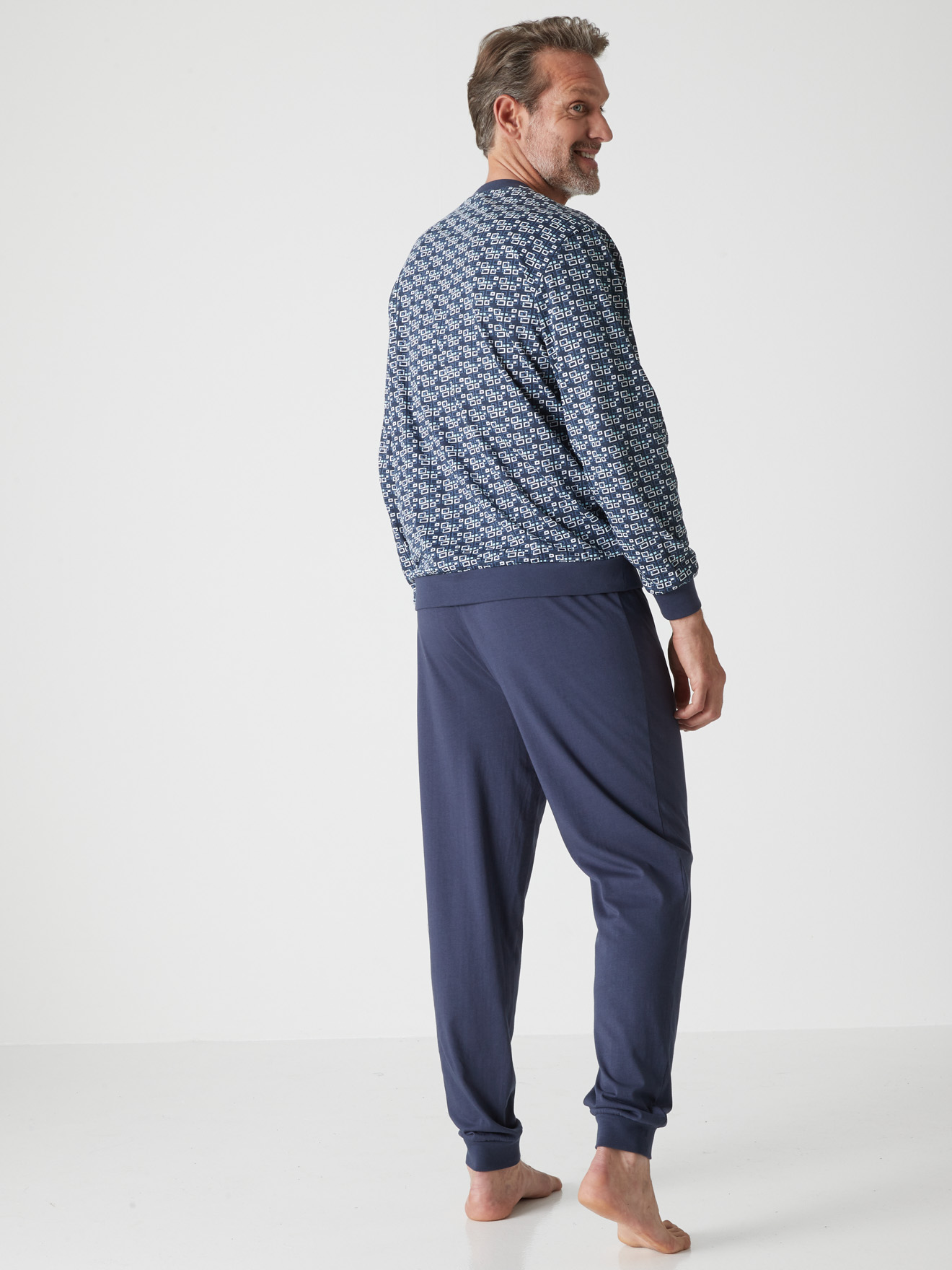 Pyjama forme jogging jersey pur coton - Daxon - Homme | Daxon