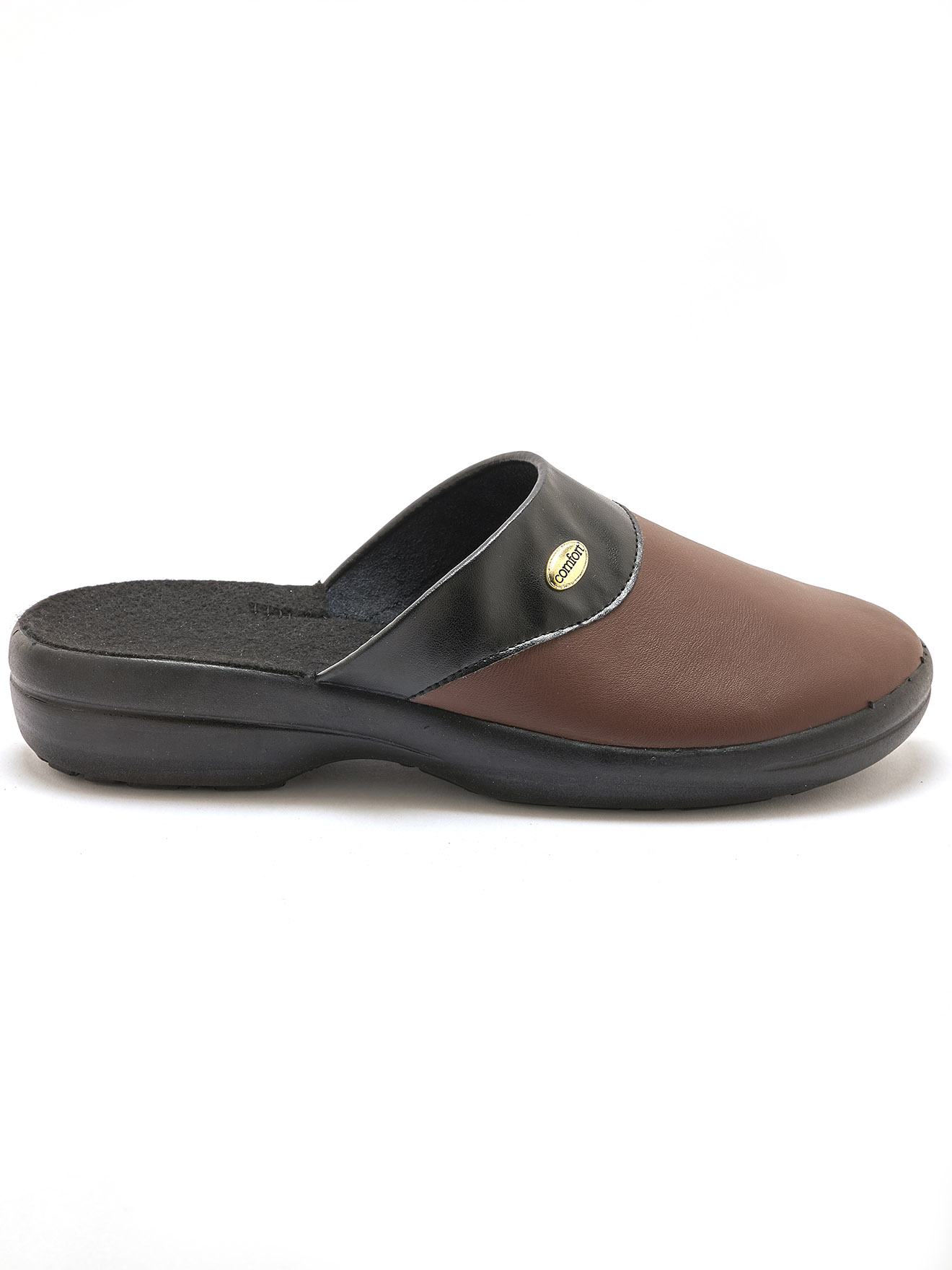 Mules mixtes cuir intérieur éponge - Pédiconfort - Homme | Daxon