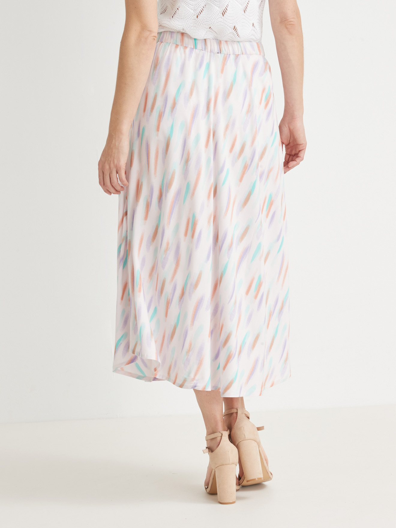 Jupe élastiquée évasée - Daxon - Femme | Daxon