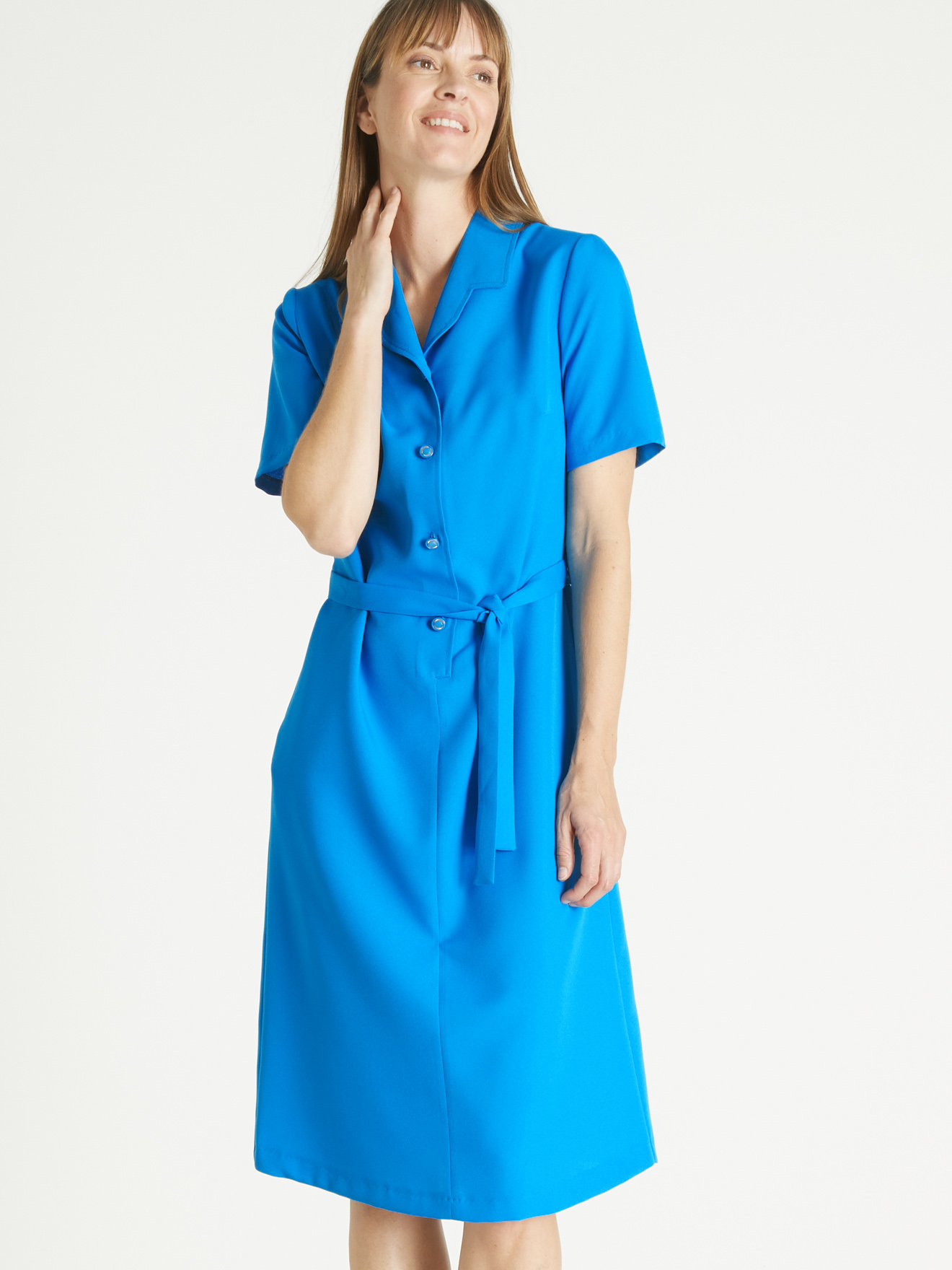 Robe classique col tailleur - Daxon - Femme | Daxon